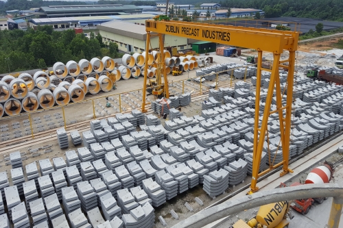 Precast factory Kota Tinggi, Malaysia