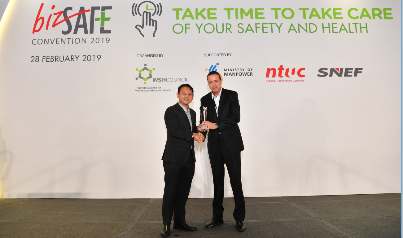 Ed. Zublin AG Singapore Branch is proud to win the bizSAFE Partner ...