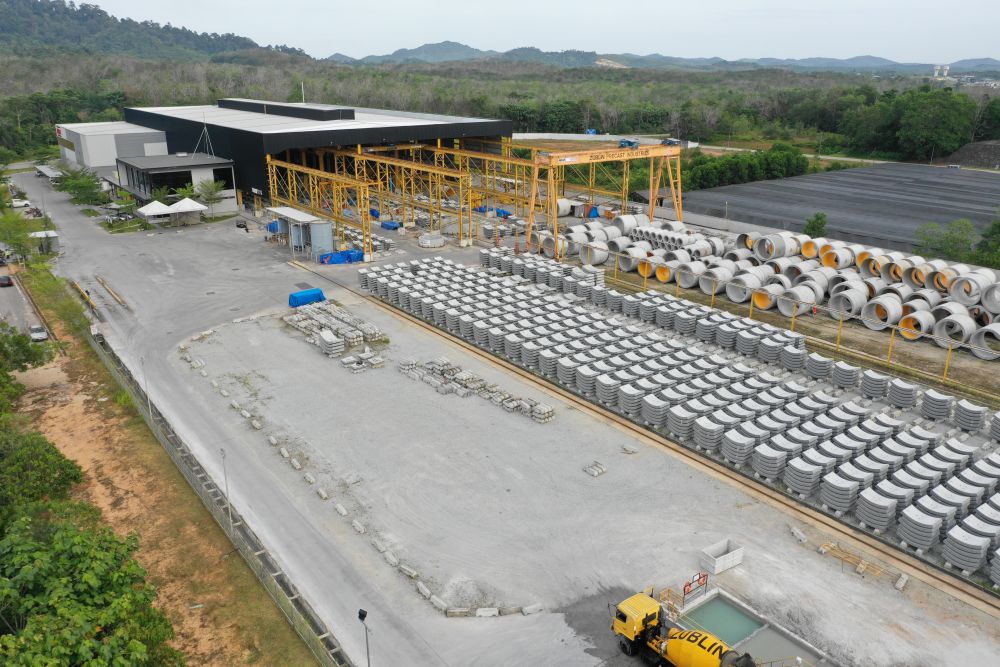 Precast factory Kota Tinggi, Malaysia
