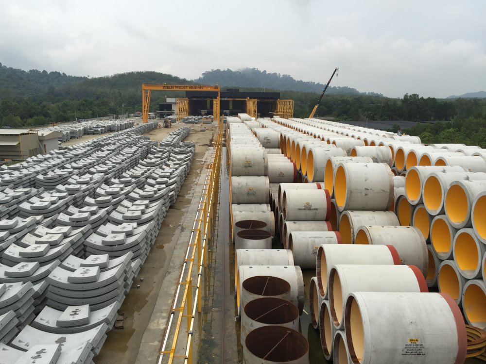 Precast factory Kota Tinggi, Malaysia