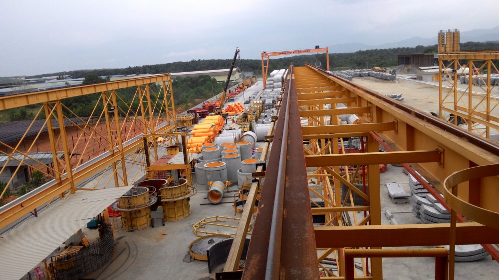 Precast factory Kota Tinggi, Malaysia