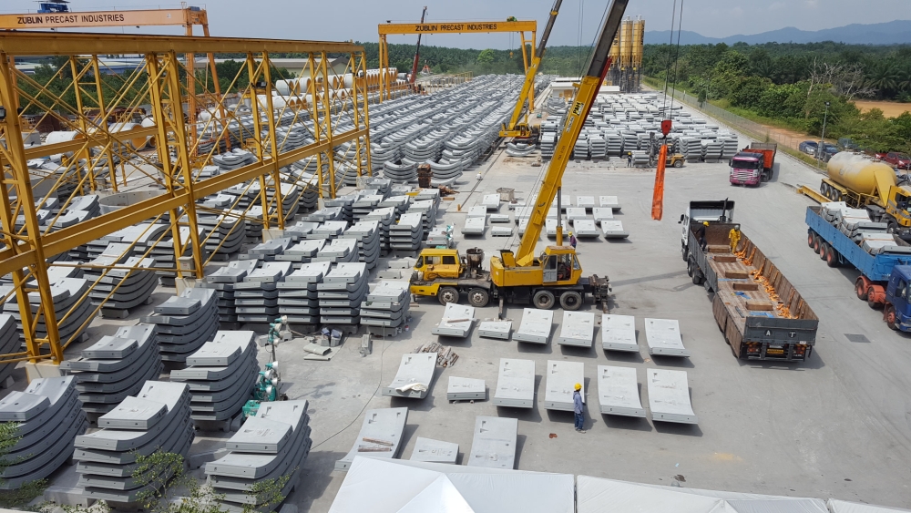Precast factory Kota Tinggi, Malaysia
